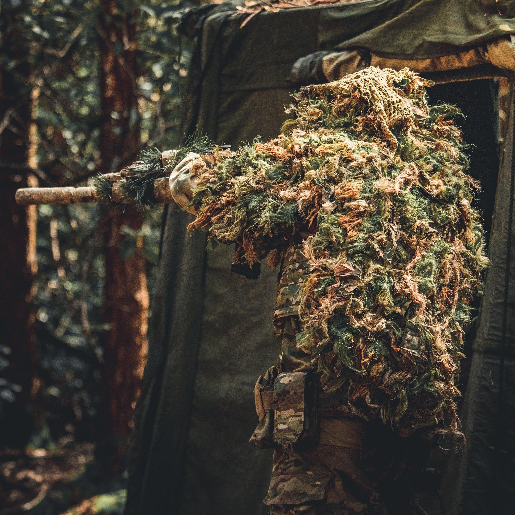 Zero Alpha Designs Full Cape Ghillie – Kydex Customs